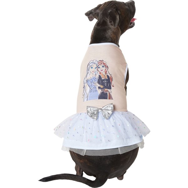 Discontinued - DISNEY Frozen's Anna & Elsa Dog & Cat Dress, Large ...