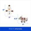 DISNEY Frozen's Olaf & Sven Plush Cat Toy with Catnip, 2 count - Chewy.com
