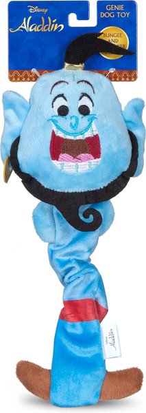 DISNEY PRINCESS Aladdin Genie Bungee Squeaky Plush Dog Toy, 9-in ...