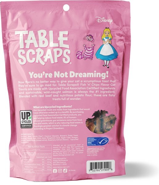 DISNEY TABLE SCRAPS Alice in Wonderland Fish 'n' Chips Recipe Upcycled ...