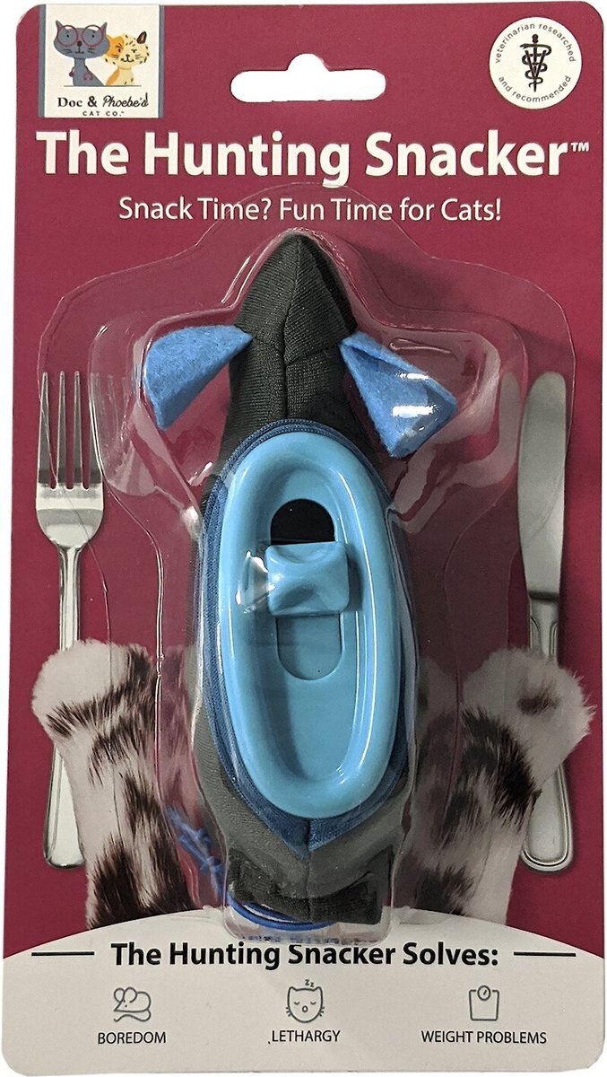 DOC & PHOEBE'S CAT CO. The Hunting Snacker Interactive Cat Treat Toy ...