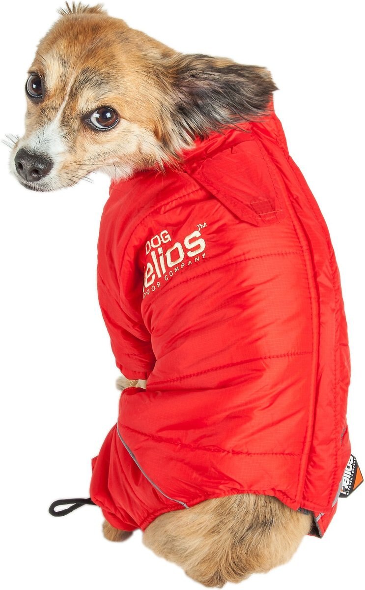 DOG HELIOS Thunder Full-Body Dog Jacket, Red, Medium - Chewy.com