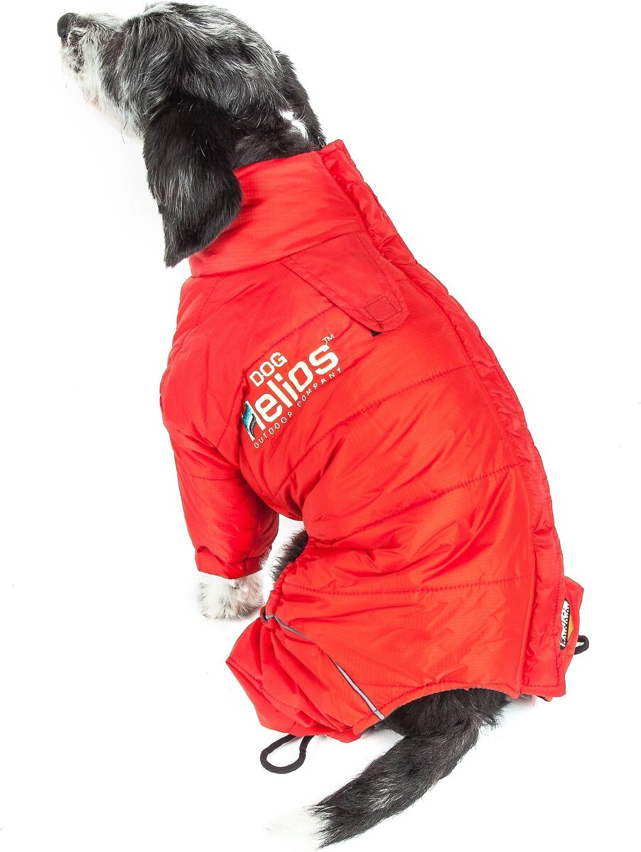 DOG HELIOS Thunder Full-Body Dog Jacket, Red, Medium - Chewy.com
