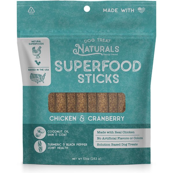DOG TREAT NATURALS Pork & Peach Superfood Fresh All Stages Natural ...