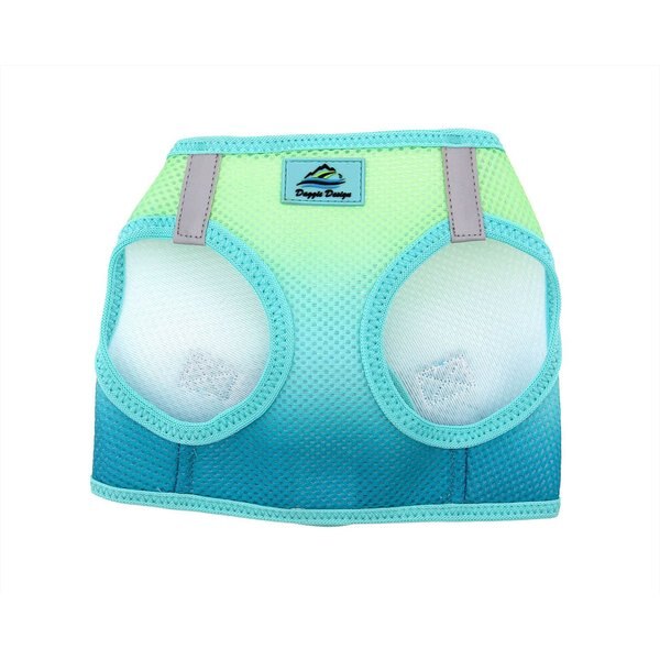 PAWTITAS Nylon Reflective Back Clip Dog Harness, Blue, X-Small: 14 to ...