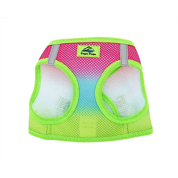 DOGGIE DESIGN American River Ombre Nylon Reflective Back Clip Dog ...