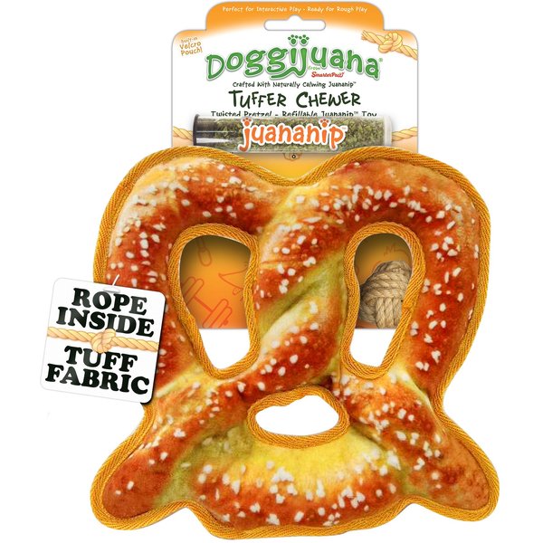 GOUGHNUTS Tug Dog Toy, 9-in, Orange - Chewy.com