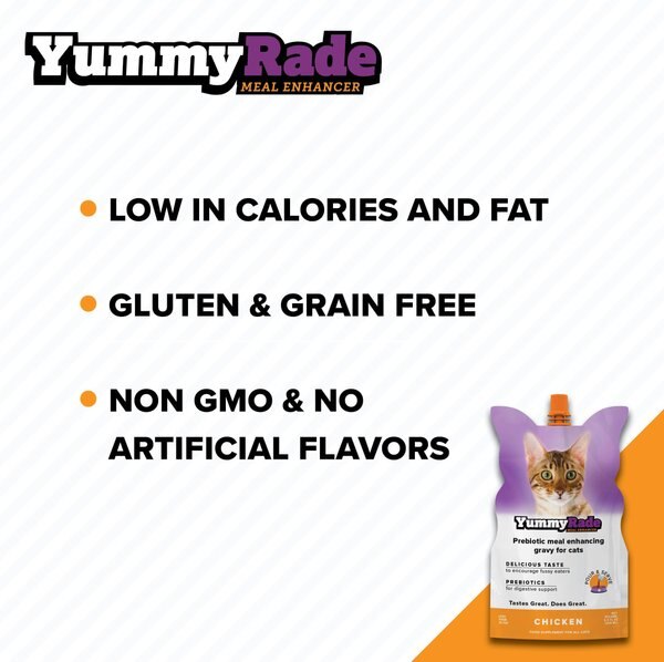 KITTYRADE YummyRade Meal Enhancer Cat Food Topping, 8.4-fl oz pouch ...