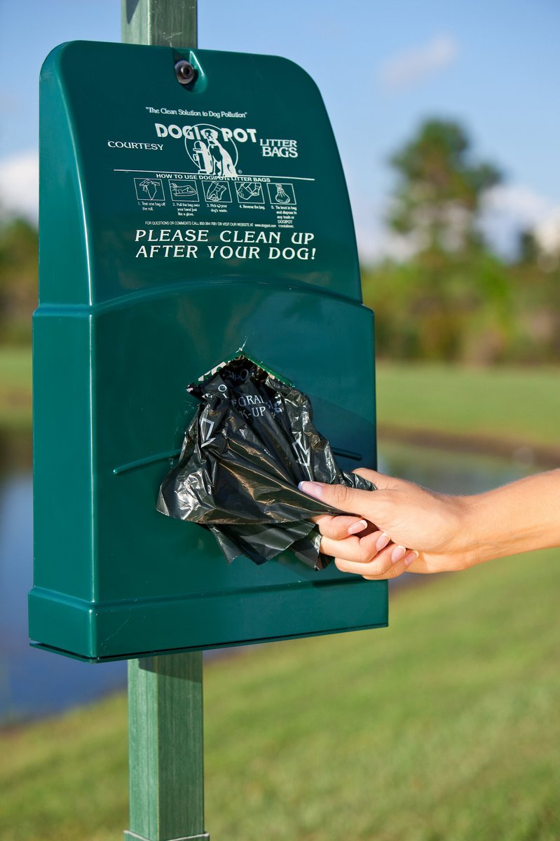 DOGIPOT Plastic Dog Waste Bag Dispenser - Chewy.com