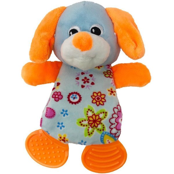 DOGLINE Pig Squeaky Dog Toy, 12-in - Chewy.com