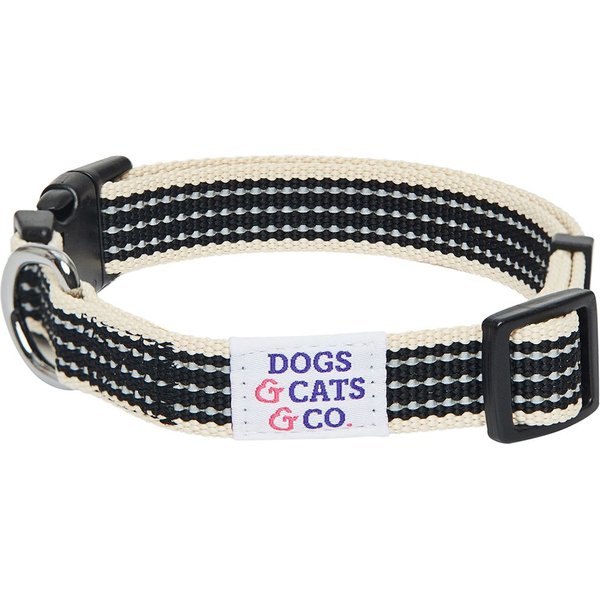BLUEBERRY PET Soft & Comfy Padded Polyester Dog Collar, Plum Purple ...