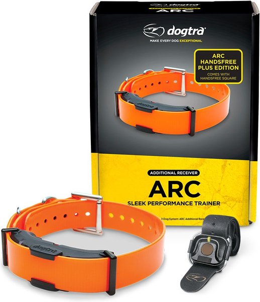 Discontinued - DOGTRA ARC Handsfree Plus Additional Receiver Dog Remote Training Collar, Orange ...