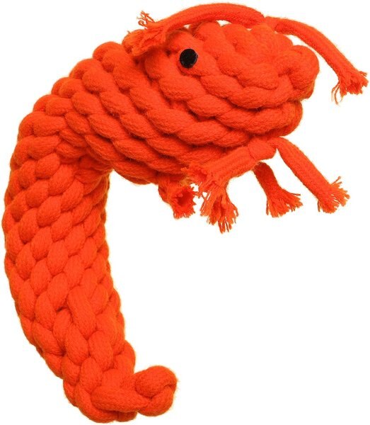 Out of Stock - DOOG Outback Tails Pam the Prawn Dog Chew Toy, Red ...
