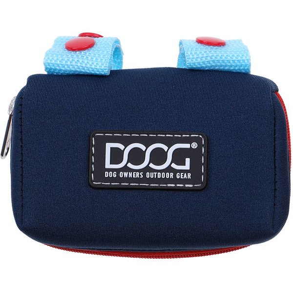 Out of Stock - DOOG Walkie Dog Pouch Dog Poop Bag Dispenser, Navy/Red ...