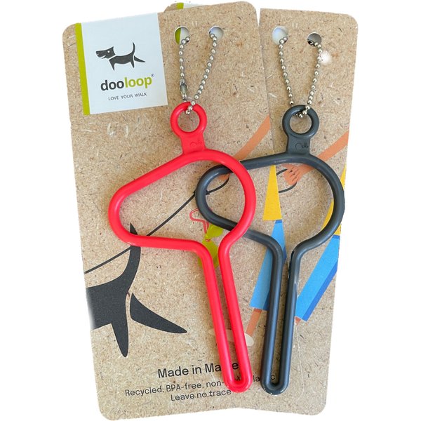 DOOLOOP Dog Waste Bag Holder, Lobbying for a Walk, 2 count - Chewy.com