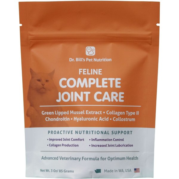 DR. BILL'S PET NUTRITION Feline Complete Joint Care Cat Supplement ...