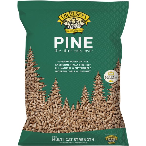 FELINE PINE Original Non-Clumping Wood Cat Litter, 40-lb bag - Chewy.com
