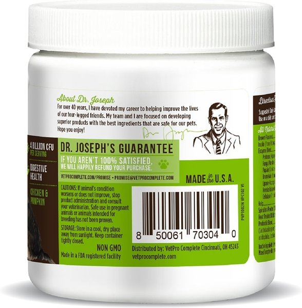 Out of Stock - DR. JOSEPH'S VETPRO COMPLETE Advanced Powdered Pre ...