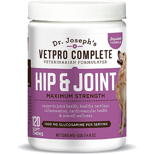 DR. JOSEPH'S VETPRO COMPLETE Chicken Flavored Hip & Joint Soft Chew ...