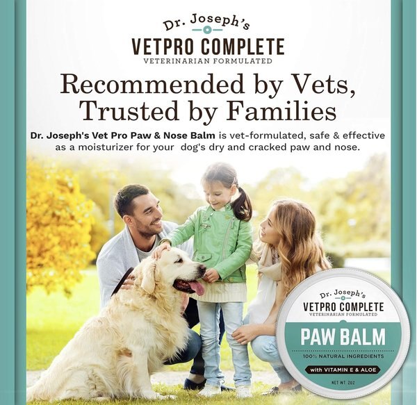 DR. JOSEPH'S VETPRO COMPLETE Wound Care Paw Balm for Dogs, 2-oz - Chewy.com