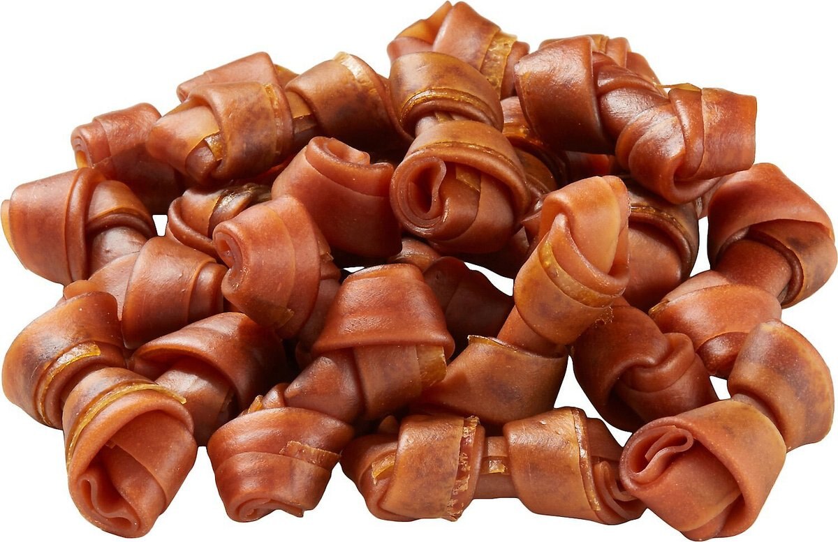 DREAMBONE Mini Beef Chew Bones Dog Treats, 48 count - Chewy.com