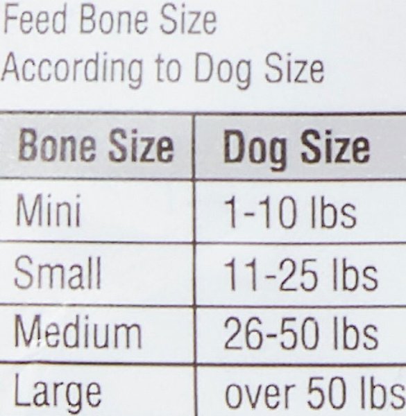 DREAMBONE Mini Beef Chew Bones Dog Treats, 48 count - Chewy.com