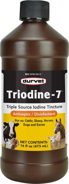 DURVET Triodine-7 Farm Animal First Aid, 16-fl oz bottle - Chewy.com