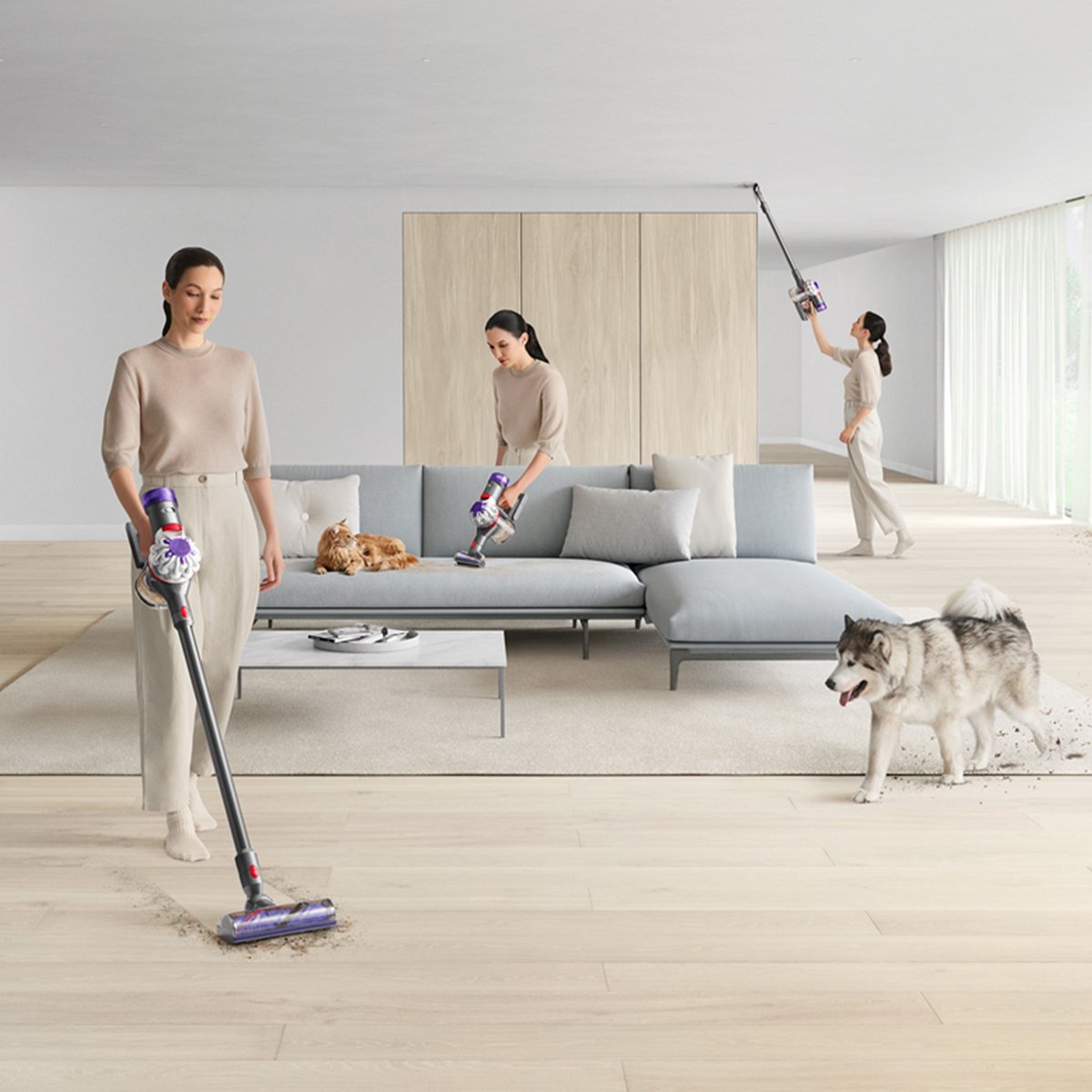 DYSON V8 Cordless Vacuum, Silver/ Nickel - Chewy.com