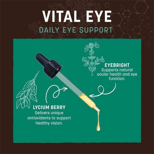 EARTH ANIMAL Apothecary Vital Eye Herbal Liquid Vision Supplement for ...