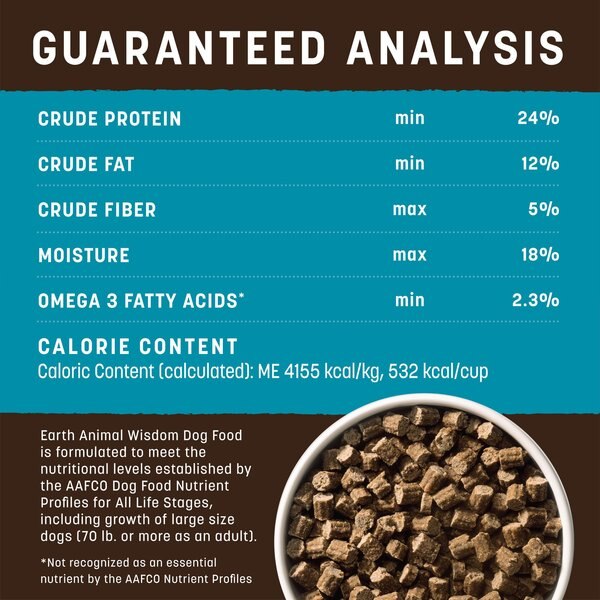 EARTH ANIMAL Wisdom Air-Dried From the Sea Recipe with Catfish, Clams ...