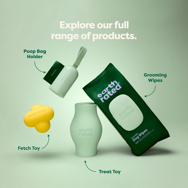 EARTH RATED Treat Dispenser Dog Toy, Large - Chewy.com