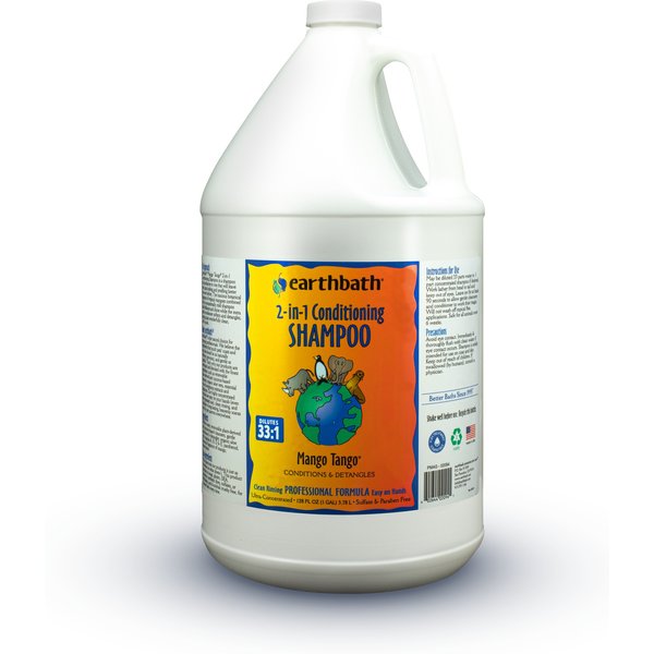 EARTHBATH Hypo-Allergenic Dog & Cat Shampoo, 320-fl oz bottle - Chewy.com