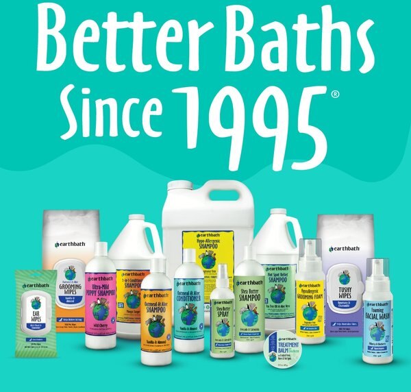 EARTHBATH Hypo-Allergenic Dog & Cat Shampoo, 320-fl oz bottle - Chewy.com