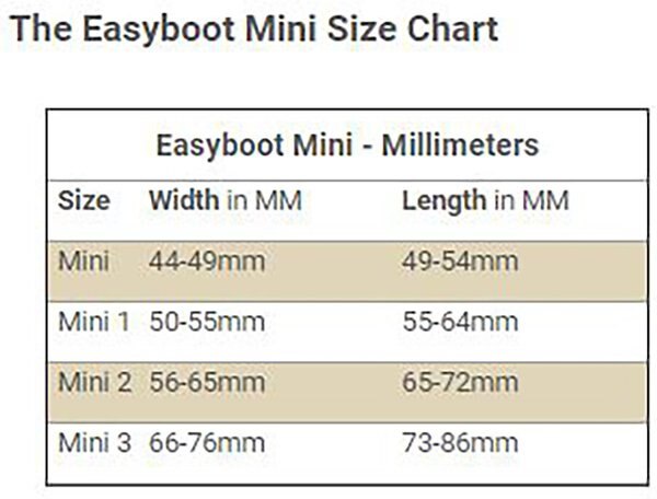 EASYCARE Easyboot Mini Horse Hoof Boot, Mini 3 - Chewy.com