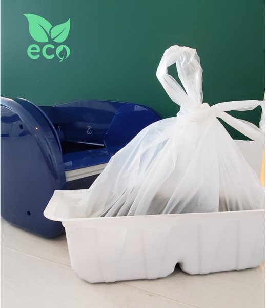ECOLEO LitterMaid Compatible Waste Receptacle Compostable Cat Litter ...