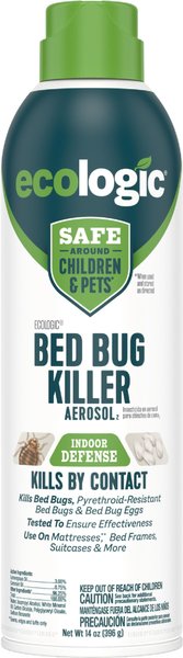 ECOLOGIC Bed Bug Killer Aerosol Spray, 14-fl oz spray - Chewy.com