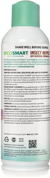 ECOSMART Insect Repellent Aerosol, 6-fl oz bottle - Chewy.com