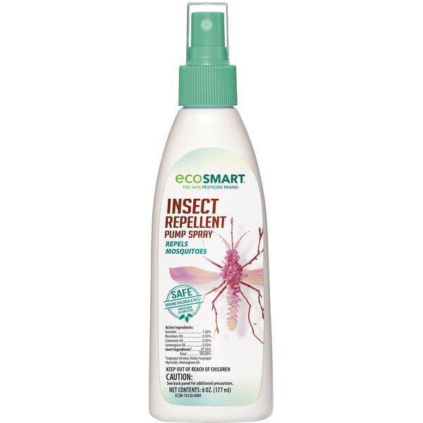 ECOSMART Insect Repellent Pump Spray, 6-fl oz botttle - Chewy.com