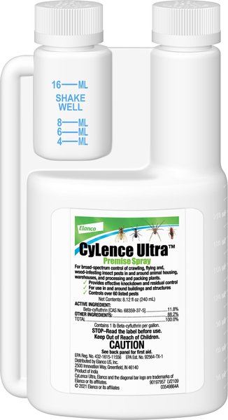 ELANCO Cylence Ultra Fly & Insect Control Farm Animal Premise Spray ...