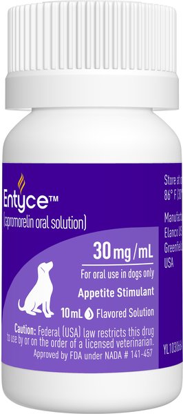ENTYCE (capromorelin) Oral Solution for Dogs, 30-mg/mL, 10-mL - Easy ...