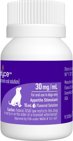 ENTYCE (capromorelin) Oral Solution for Dogs, 30-mg/mL, 15-mL - Easy ...