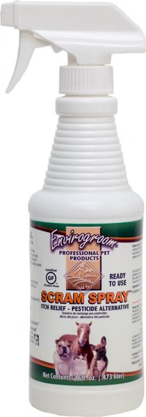 ENVIROGROOM Scram Spray Anti Itch Pet Spray, 16-fl oz bottle - Chewy.com