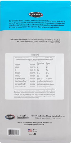 Out of Stock - EQUERRY'S Large Animal Probiotic Powder Farm Animal ...