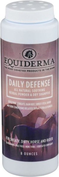 EQUIDERMA Daily Defense Horse Dry Shampoo, 8 fl-oz bottle - Chewy.com