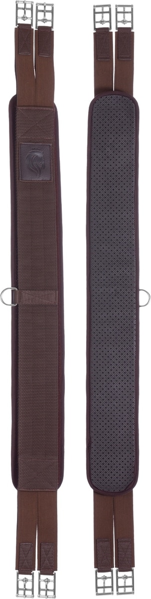 EQUINAVIA Valkyrie Neoprene Non Slip Long Girth, Chocolate Brown, 46-in ...