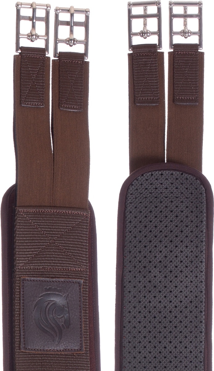 EQUINAVIA Valkyrie Neoprene Non Slip Long Girth, Chocolate Brown, 46-in ...