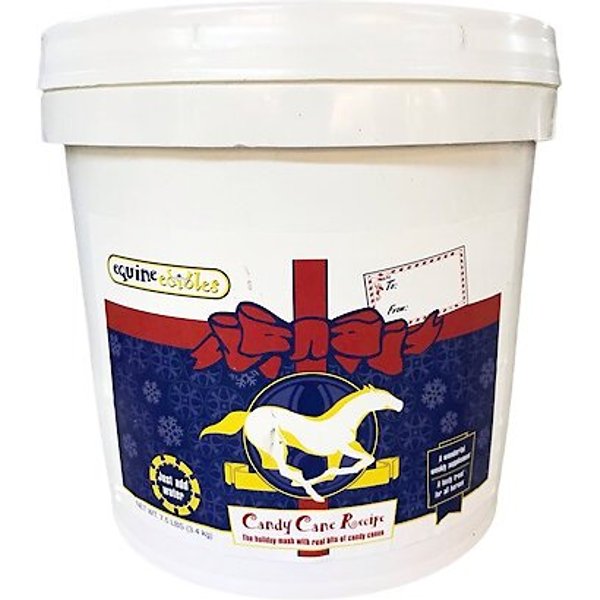 EQUINE EDIBLES Therapeutic Bran Mash Tropical Twist Horse Treats, 7.5 ...