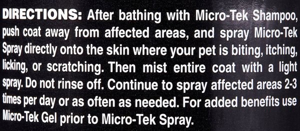 Discontinued - EQYSS GROOMING PRODUCTS Micro-Tek Dog & Cat Spray, 16-fl ...
