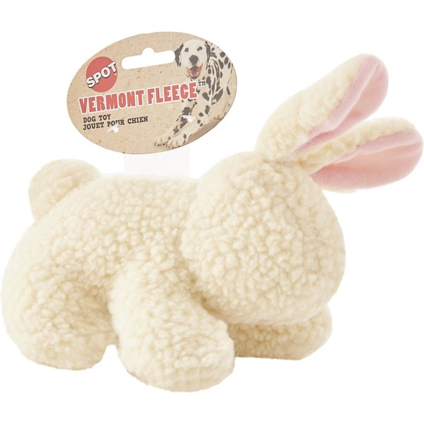 ETHICAL PET Fleece Rabbit Squeaky Tough Plush Dog Toy - Chewy.com