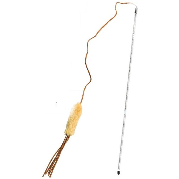 ETHICAL PET Spring Coil Teaser Wand Cat Toy, Color Varies - Chewy.com